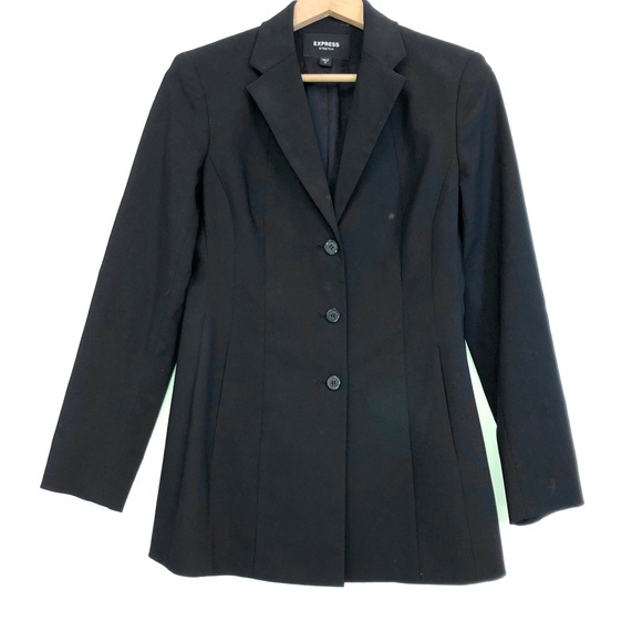 Express | Jackets & Coats | Express Stretch Workin Woman Suit Top ...